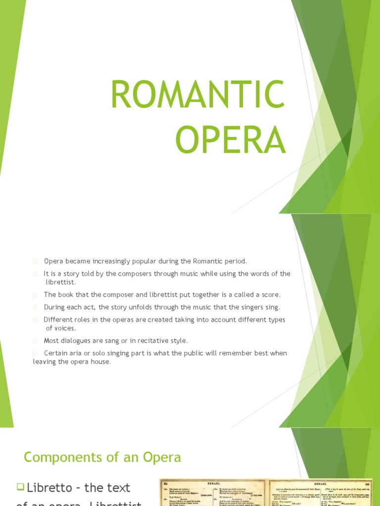 Components of Opera | PDF | Language Arts & Discipline | Art