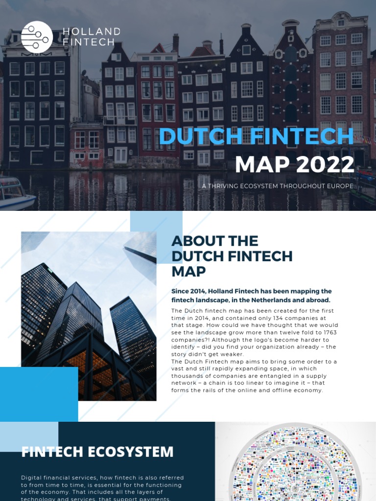 Dutch Fintech Map 2022: Ecosystem Insights | PDF | Cryptocurrency | Banks
