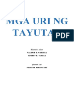Uri NG Tayutay | PDF