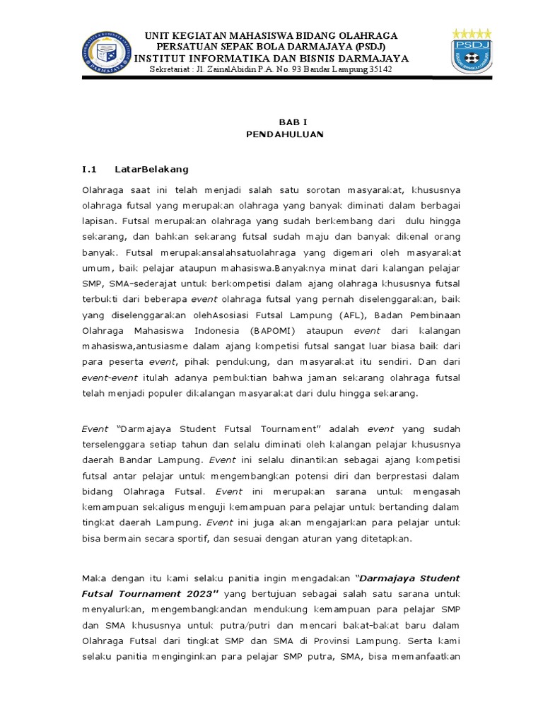 Proposal DSFT 2023 Fix | PDF