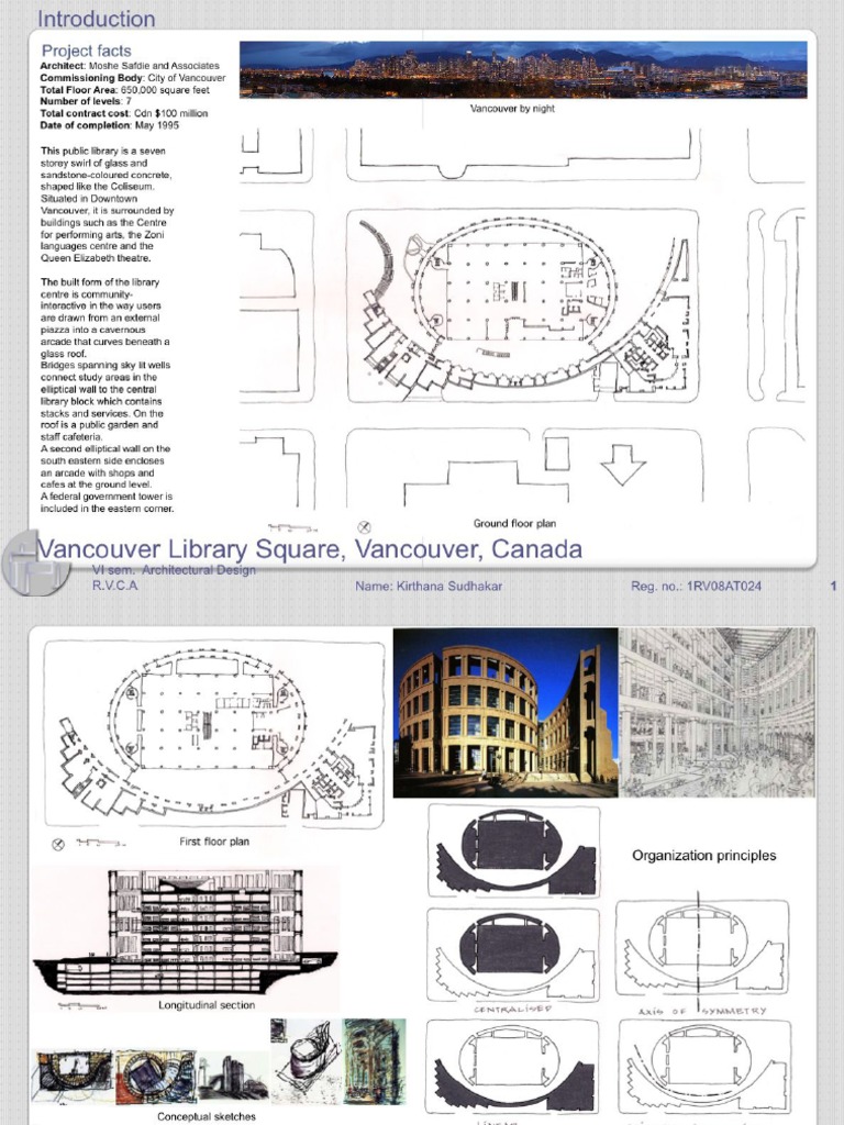Vancouver Library Square: Moshe Safdie Architects | PDF
