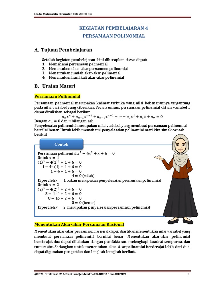 Persamaan Polinomial | PDF