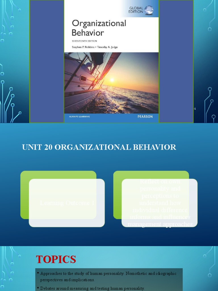 Unit 20 LO1 | PDF | Perception | Decision Making