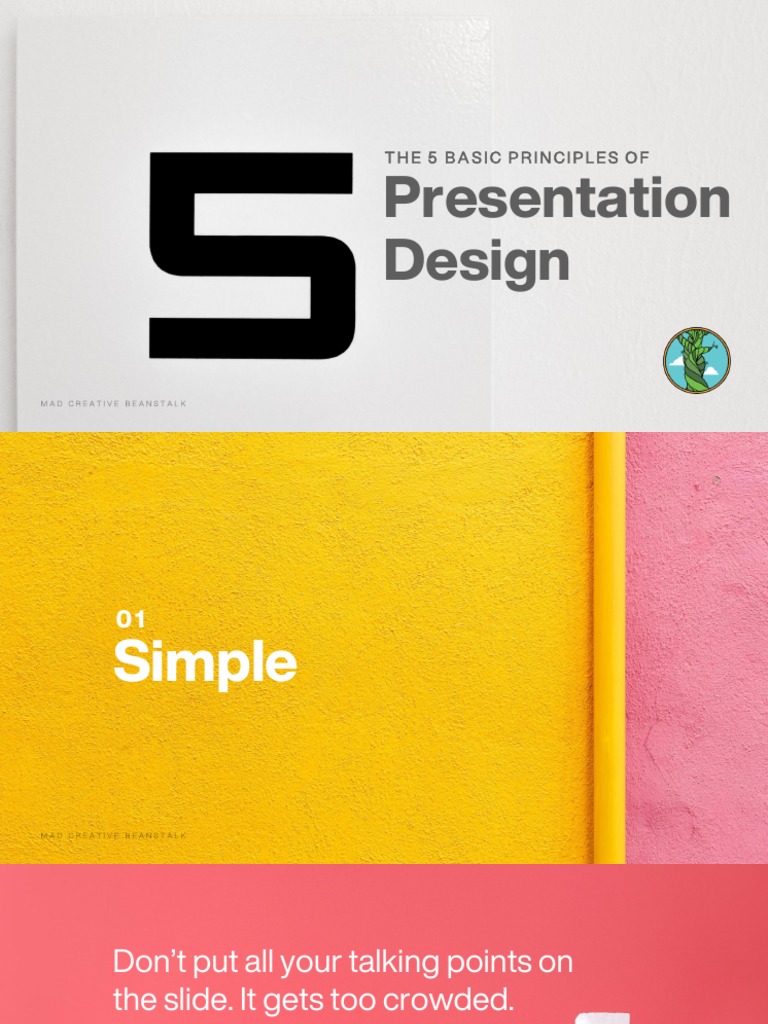 5 Principles of Presentation Design-18 | PDF