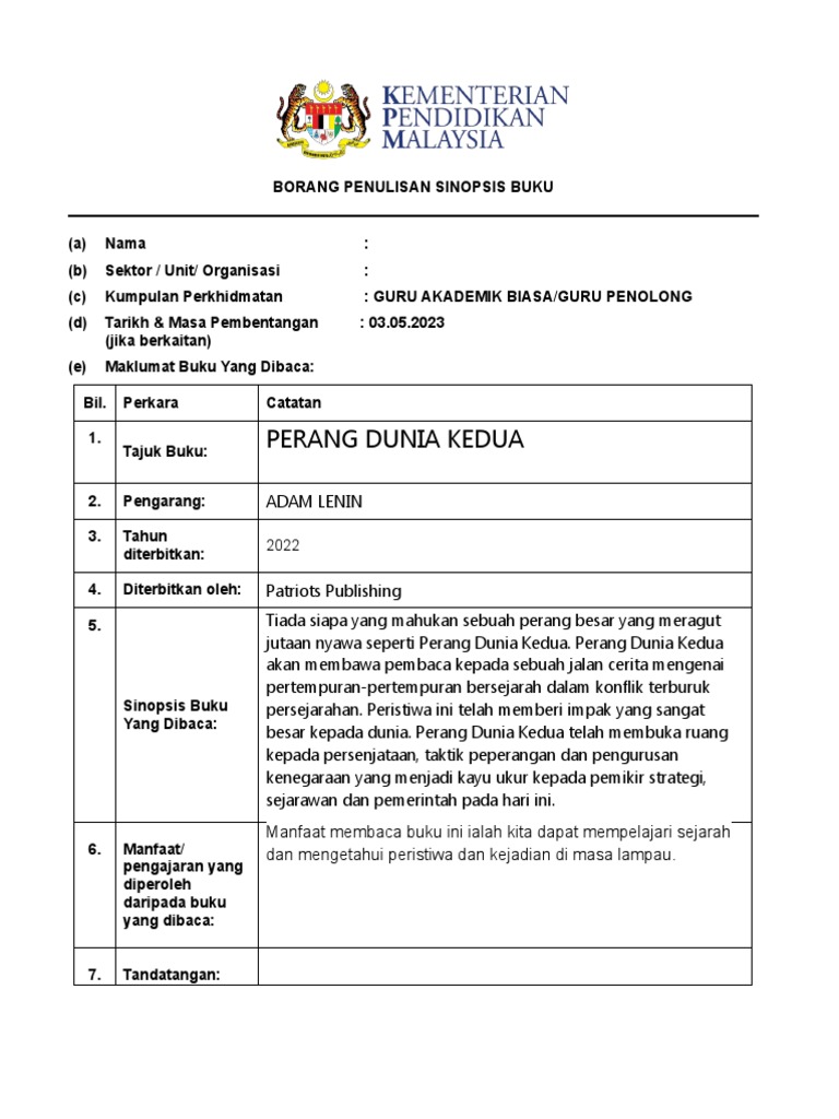 Bacaan Buku 5 - SPLKPM | PDF