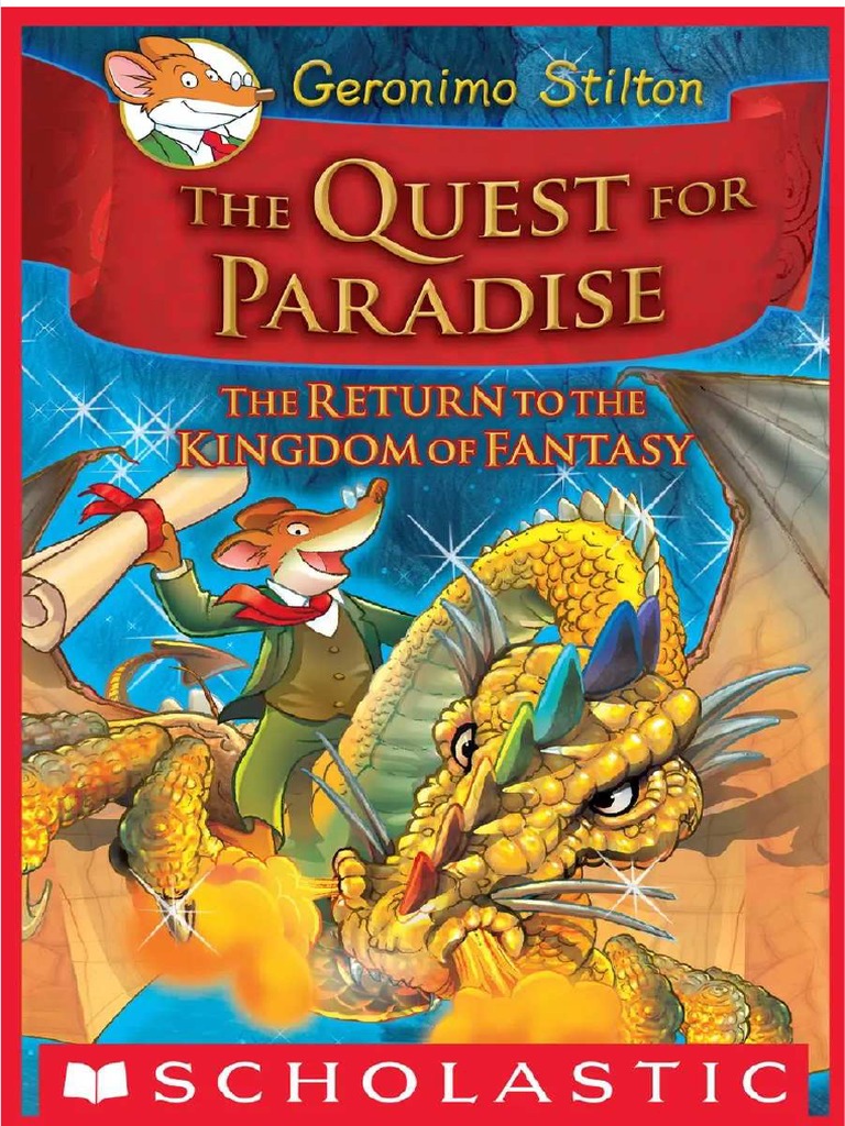 Geronimo Stilton and The Kingdom of Fantasy 02 The Quest For Paradise ...