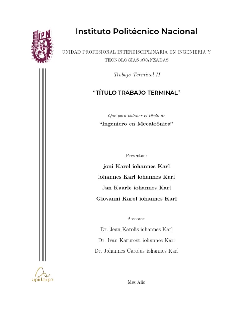 Trabajo Terminal UPIITA IPN 2023 | PDF | Electrónica