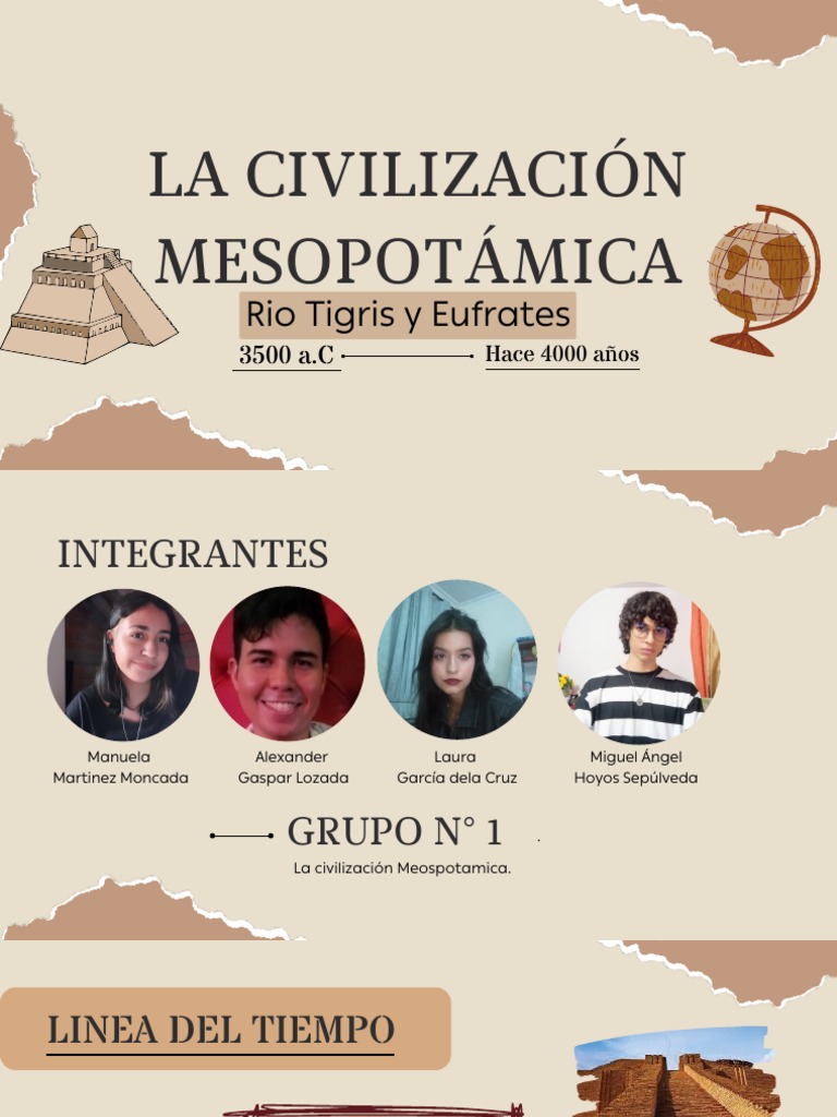 La Civilización Mesopotamica Pdf Mesopotamia Cuneiforme