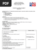 Detailed Lesson Plan in Transitional Devices | PDF | Question | Pedagogy