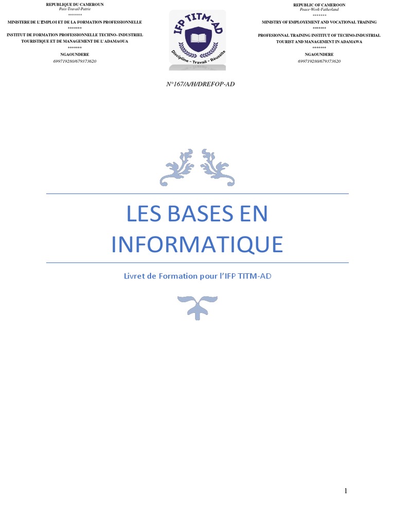 Bases Informatique pour Débutants | PDF | Microsoft Word | Programmation