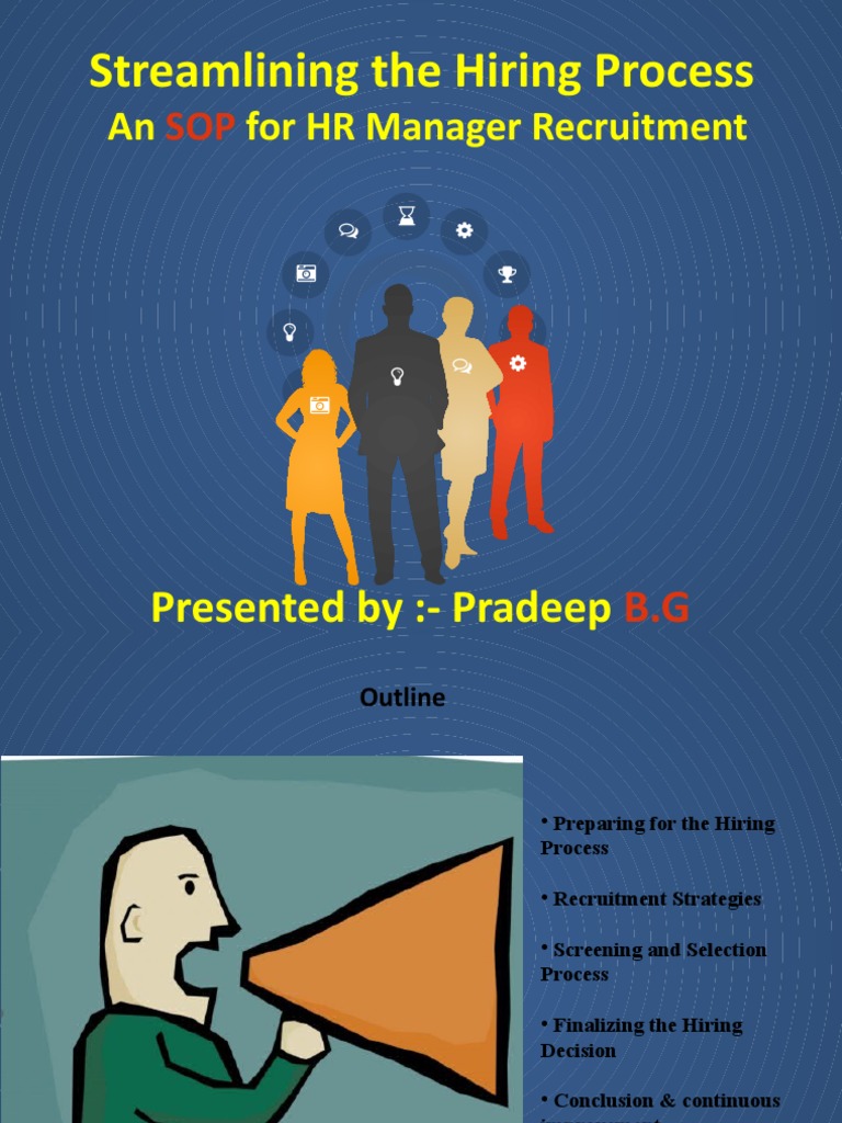 SOP HR Manager Hiring | PDF