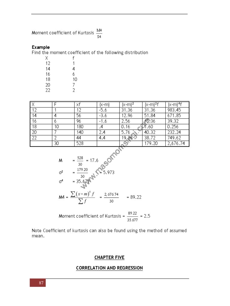 Correlation and Regression | PDF