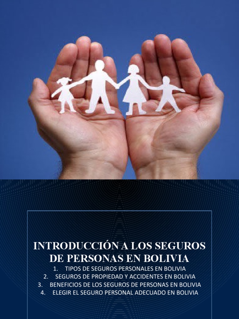 Seguros Personales en Bolivia BBB | PDF | Seguro
