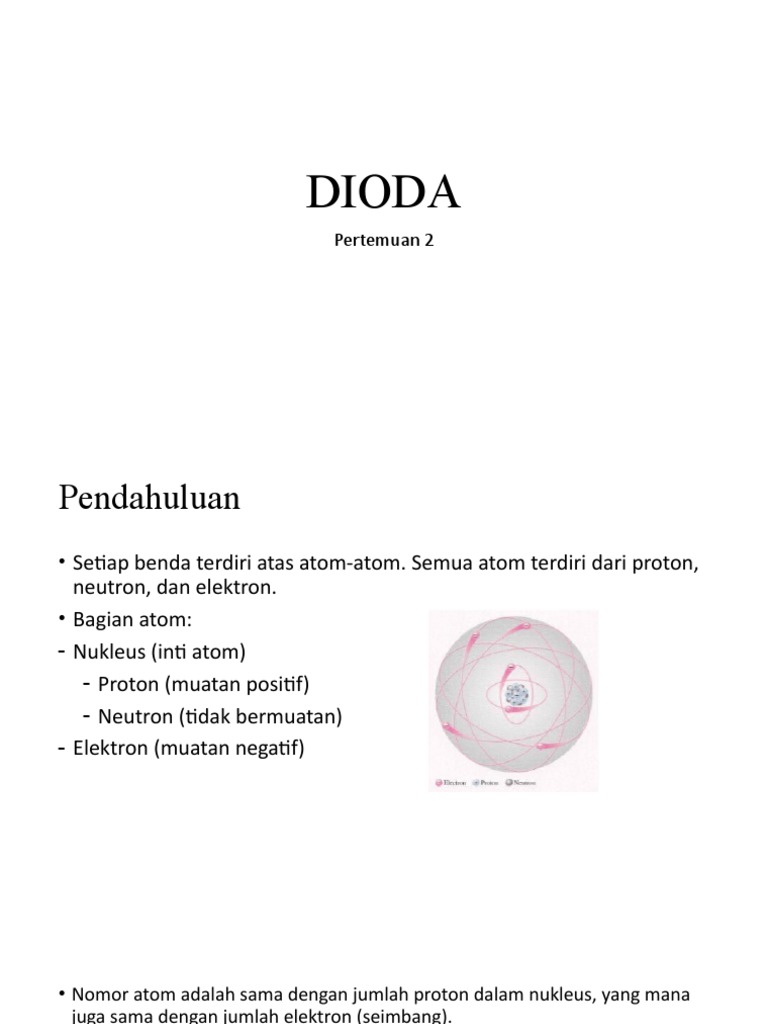 Pertemuan 2 - Dioda | PDF | Metode & Bahan Ajar