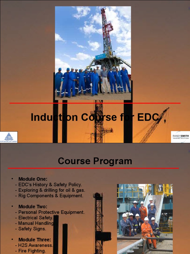 EDC Induction Course Overview | PDF