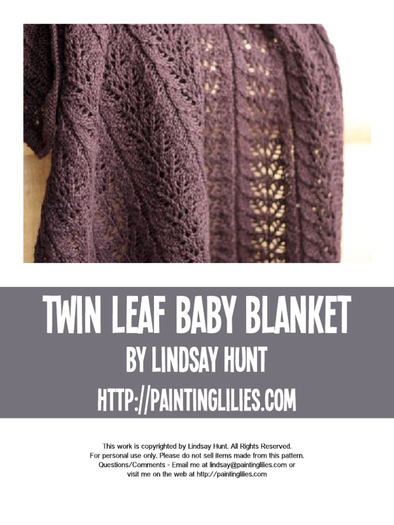 Knitting Blanket | PDF