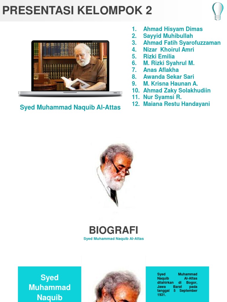 Biografi Syed Muhammad Naquib Al-Attas | PDF
