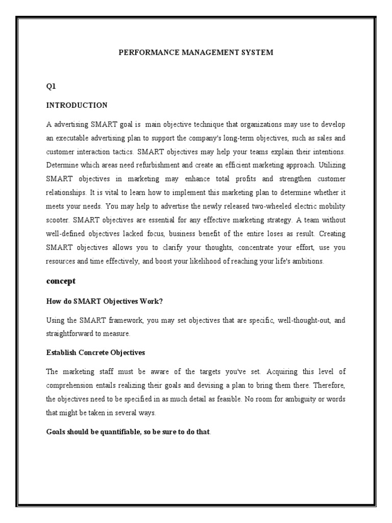 Performance Management System.1 | Download Free PDF | Logistics | Warehouse