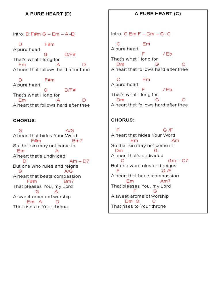 A Pure Heart | PDF