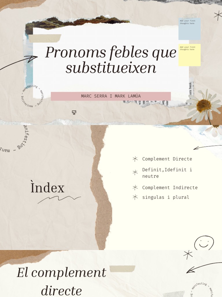 Pronoms Febles Que | PDF