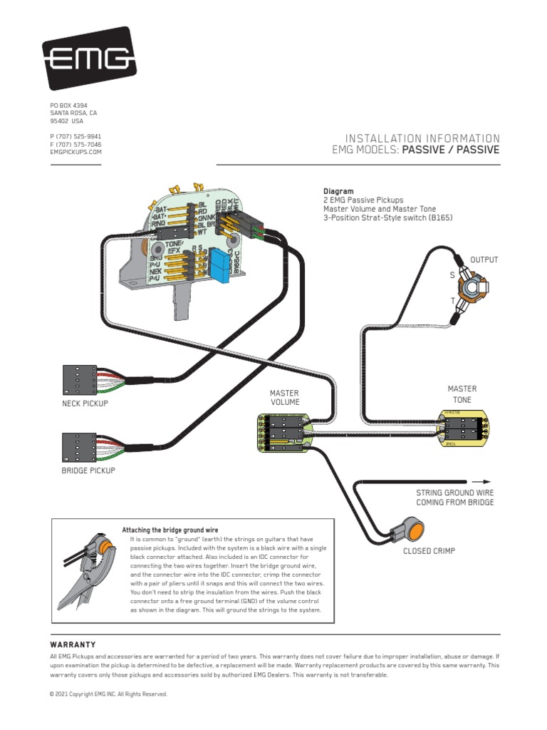 Installation Information Emg Models: Passive / Passive | PDF ...