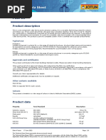 Steelmaster 1200WF Technical Data Sheet | PDF | Structural Steel | Steel