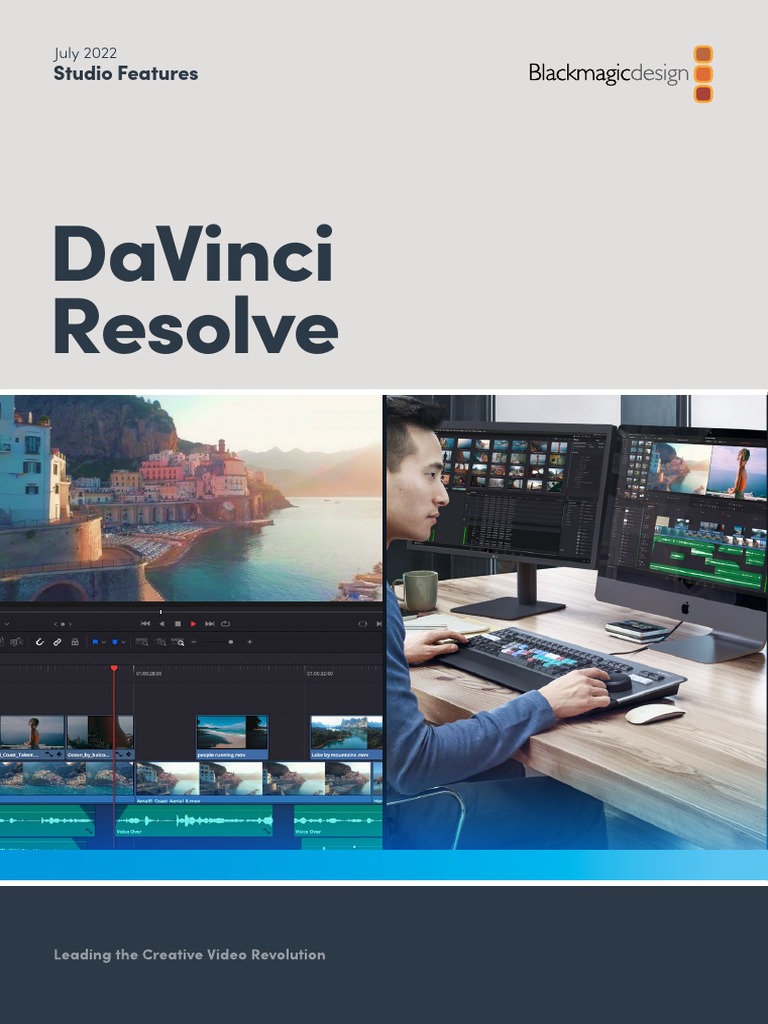 DaVinci_Resolve_Studio_18_Features | PDF