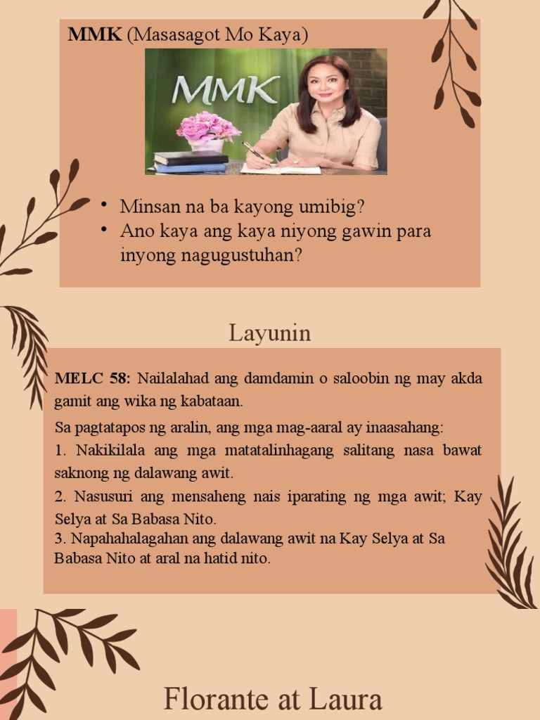 Kay Selya at Sa Babasa Nito Florante at Laura 2 | PDF