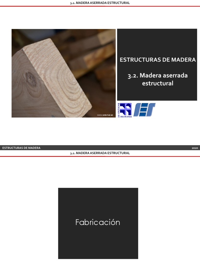 S03E02 - Madera aserrada 2 | PDF | Madera | Doblar