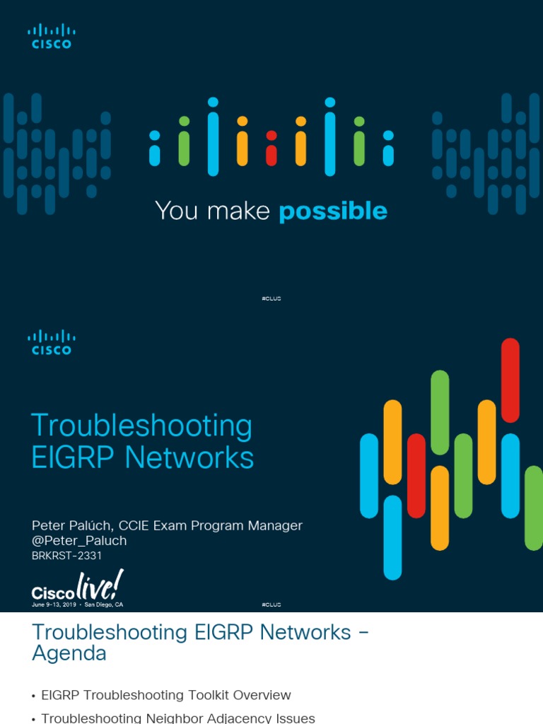 T-Shoot EIGRP BRKRST-2331 | PDF | Ip Address | Transmission Control Protocol