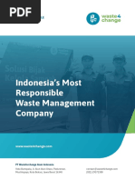 Company Profile Waste4Change 2023 | PDF | Waste Management | Waste