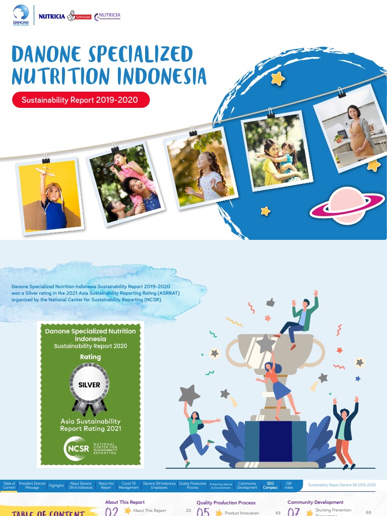 Specialized Nutrition Sustainability Report 2019 2020 Eng Version Pdf