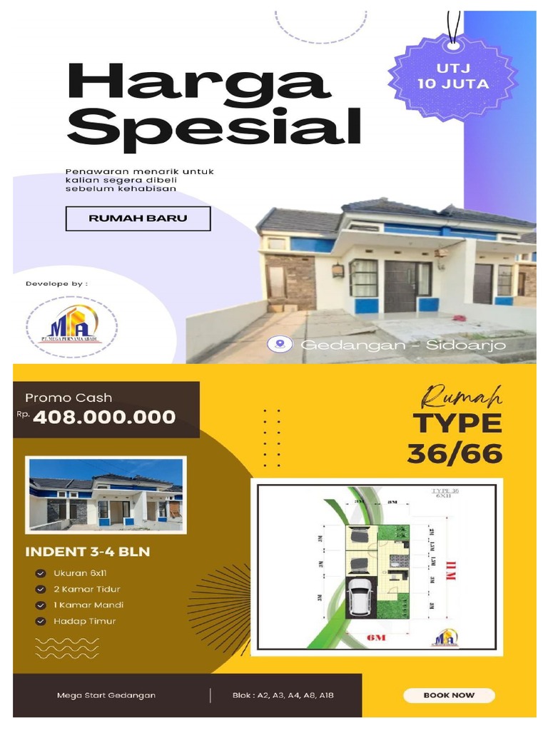 Contoh Brosur Rumah | PDF
