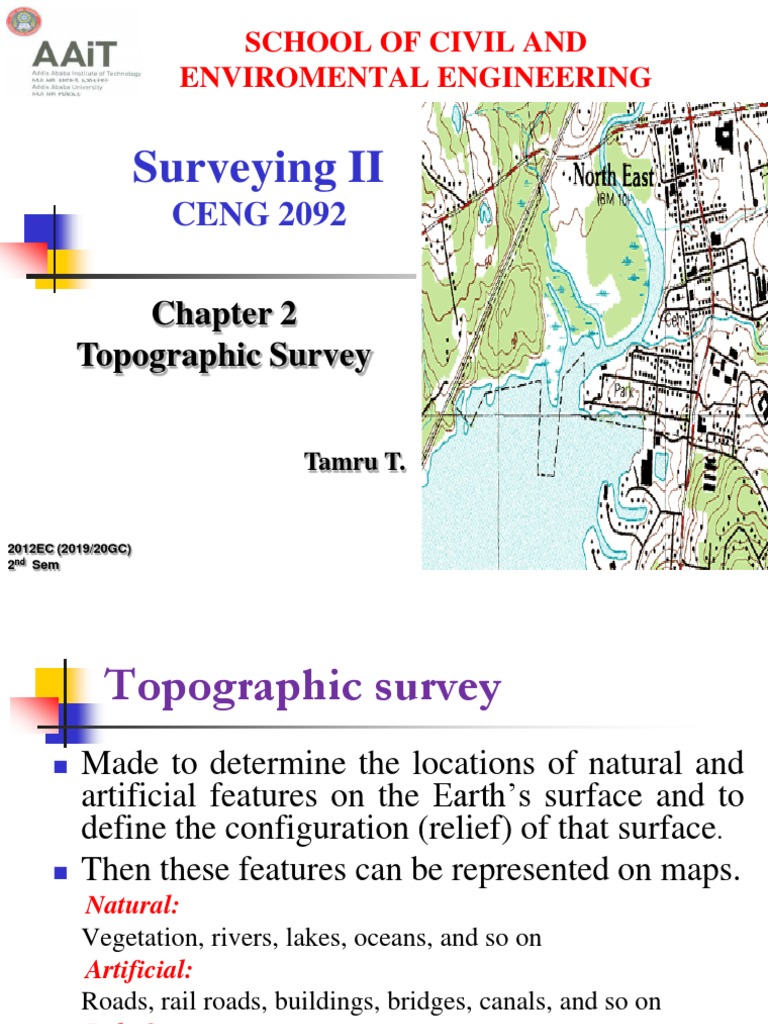 Chapter 2 - Topographic Survey | PDF | Contour Line | Topography