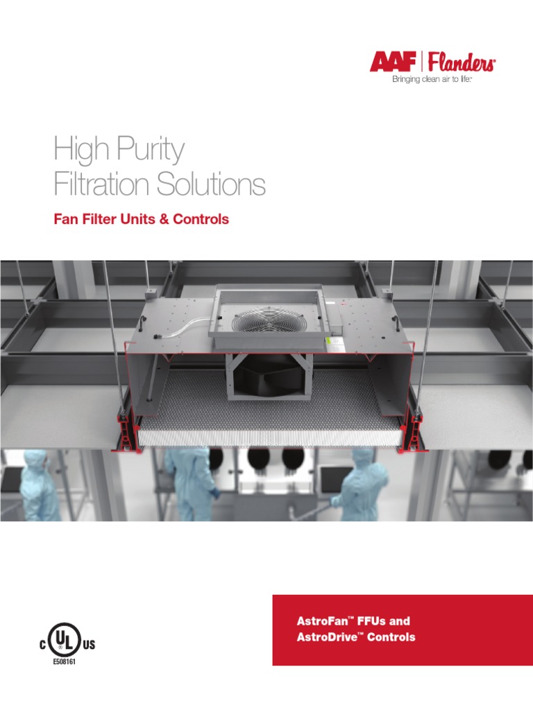 AstroFan FFU - Broch - AFP 1 434 | PDF | Filtration | Physical Sciences