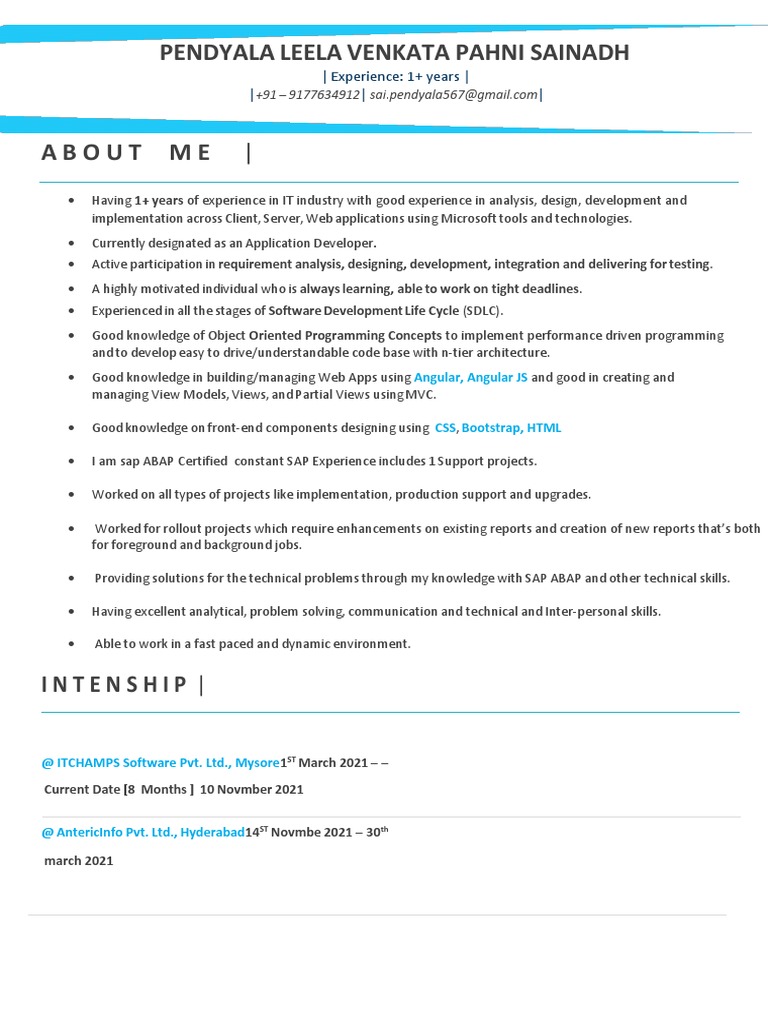 Pendyala Leela Venkata Phani Sainadh | PDF | Web Application | Computer Science