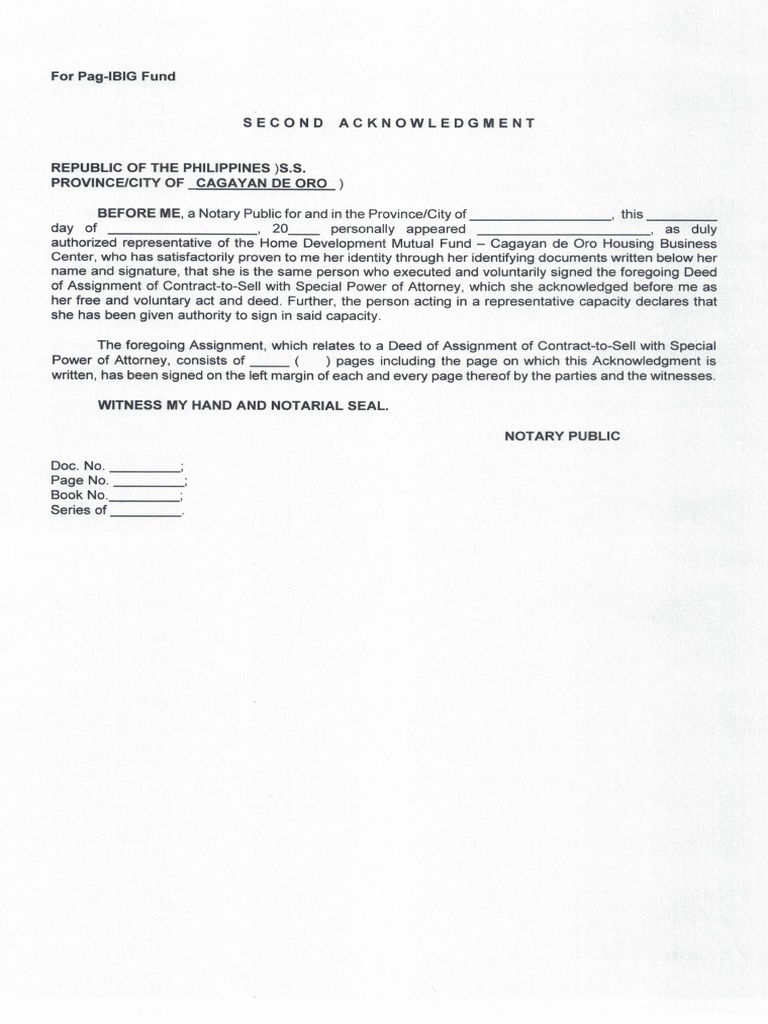 Second Acknowledgement | PDF