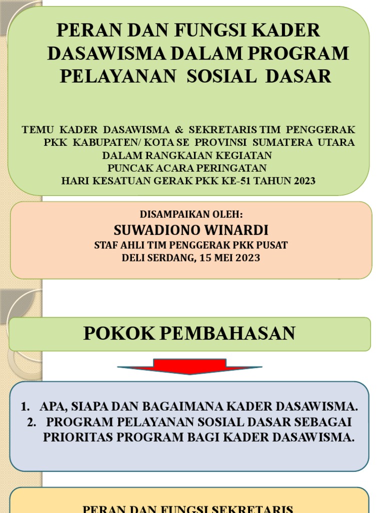 Temu Kader Dasawisma Dan Sekretaris TP PKK Kabkota Se Prov Sumatera ... Temu Kader Dasawisma Dan Sekretaris TP PKK Kabkota Se Prov Sumatera ...