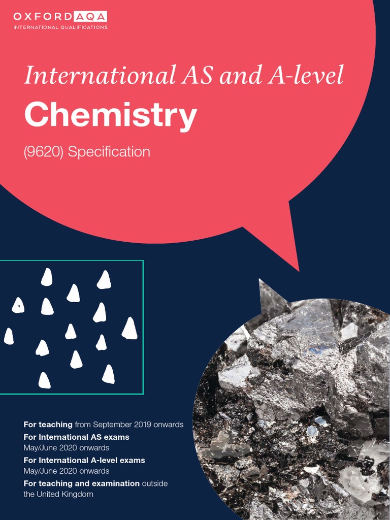 oxfordaqa-international-as-and-a-level-chemistry-specification (1) | PDF