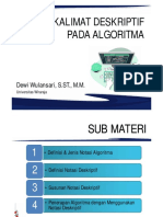 Algoritma Dan Flowchart Untuk Menghitung Luas Dan Keliling Lingkaran | PDF | Metode & Bahan Ajar