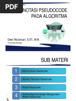 Menghitung Luas Segitiga: Algoritma Deskriptif | PDF | Komputer | Teknologi & Rekayasa