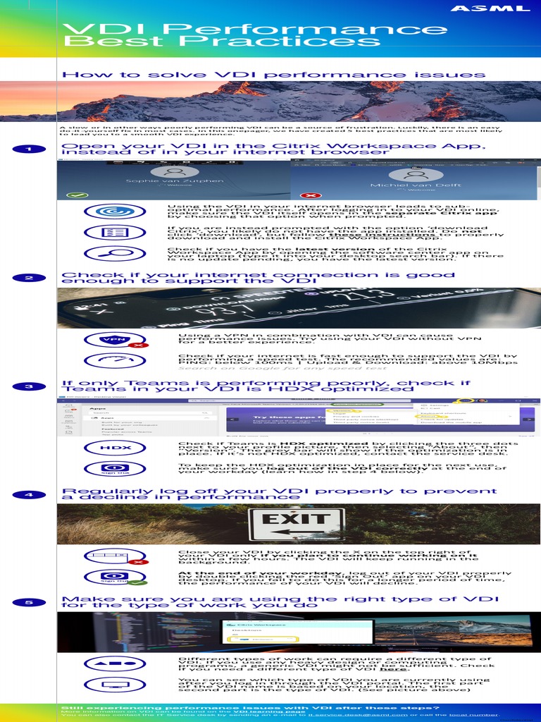VDI Best Practices | PDF | Desktop Virtualization | Citrix Systems