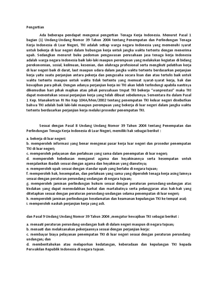 Tugas Hukum Perburuhan | PDF | Ilmu Sosial | Hukum