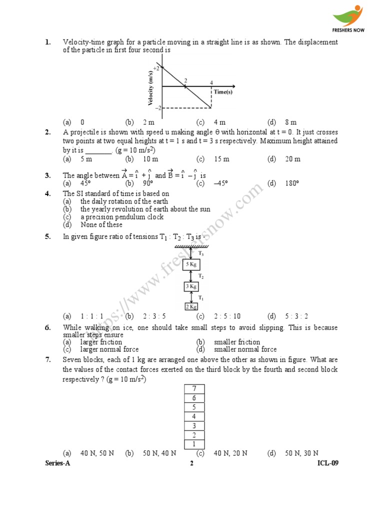 IB JIO Physics Paper | PDF | Light | Waves