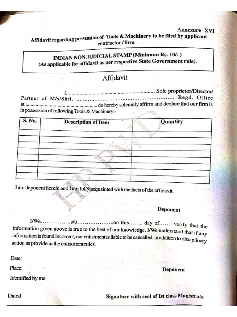 Annexure XVI | PDF