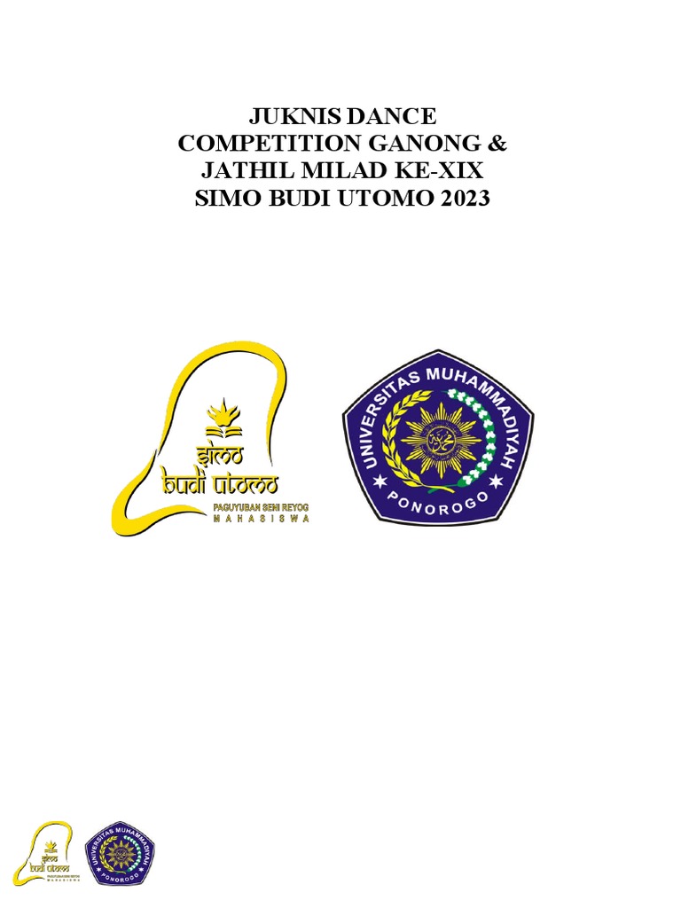 Juknis Lomba Ganong & Jathil Milad SBU 2023 | PDF