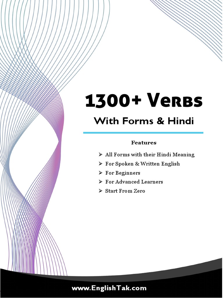 A to Z Verb Forms with Hindi Meanings | PDF | Weekly Torah Readings