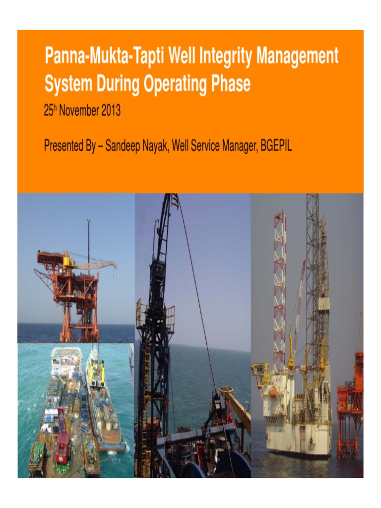 Panna-Mukta Well Integrity Management System | PDF | Computers