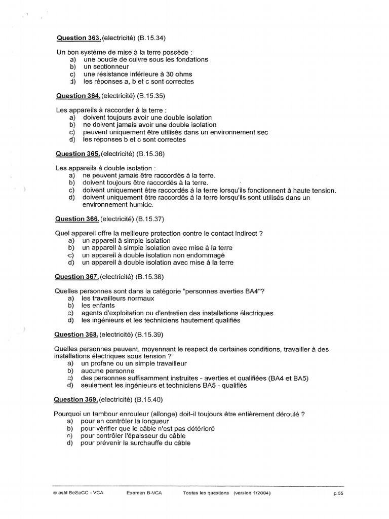 VCA Base-Questionnaire 6 | PDF
