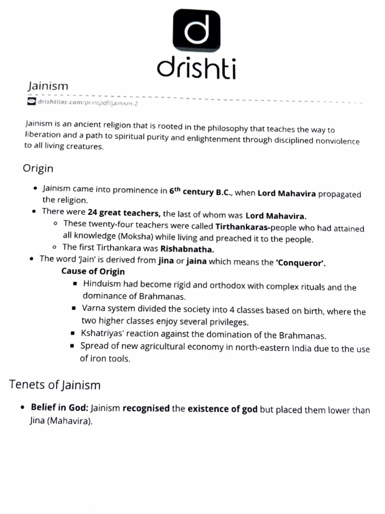 Jainism 2 | PDF | Indian Philosophy | Indian Religions